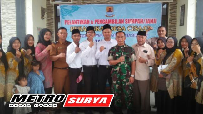 Tiga Perangkat Desa Cisaat Resmi Dilantik untuk Periode 2025