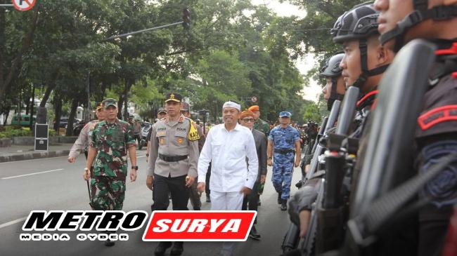 Gelar Pasukan Operasi Ketupat Lodaya 2025 di Jabar