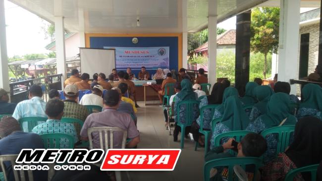 Musdesus Desa Cisaat Kecamatan Waled Kabupaten Cirebon Penetapan ...